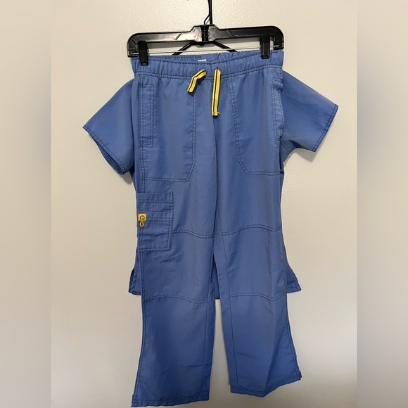 WonderWink | Other | Wonderwink Periwinkle Scrub Set | Poshmark